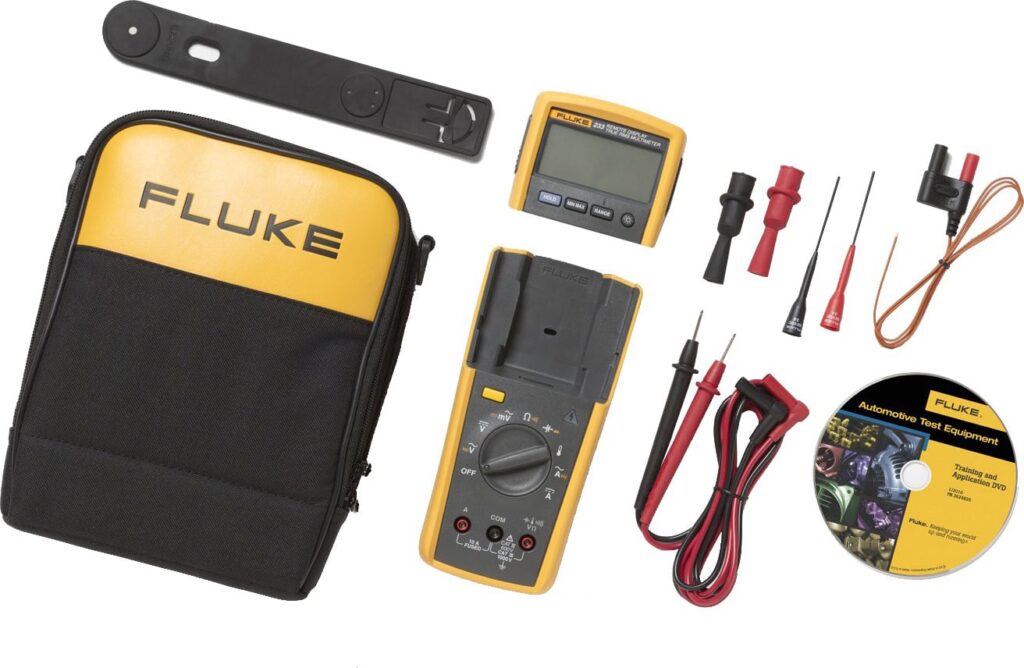Kit Fluke 233-A - Kit de multímetro digital automotriz con pantalla ...
