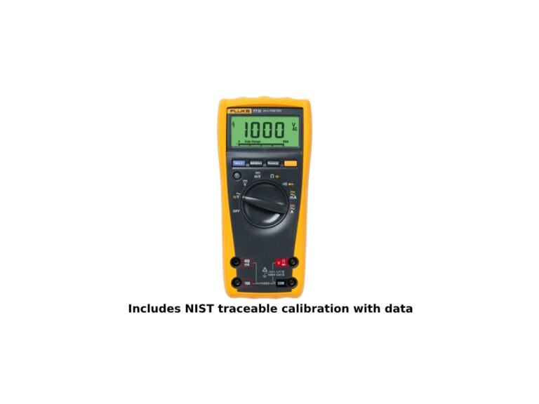 Fluke 77-4 CAL - Multímetro digital incluye calibración trazable al ...